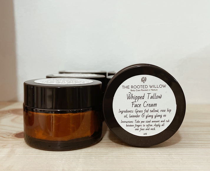 Whipped Tallow Face Cream - The Rooted Willow – Robinson Ranch
